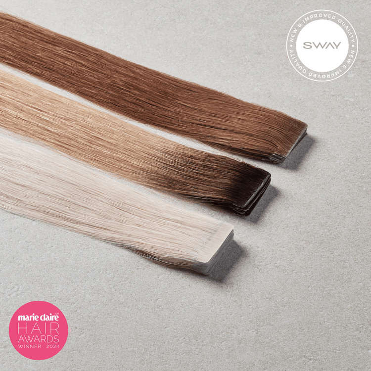 Flat Weft Hair Extensions | Remy Hair Extensions | SWAY