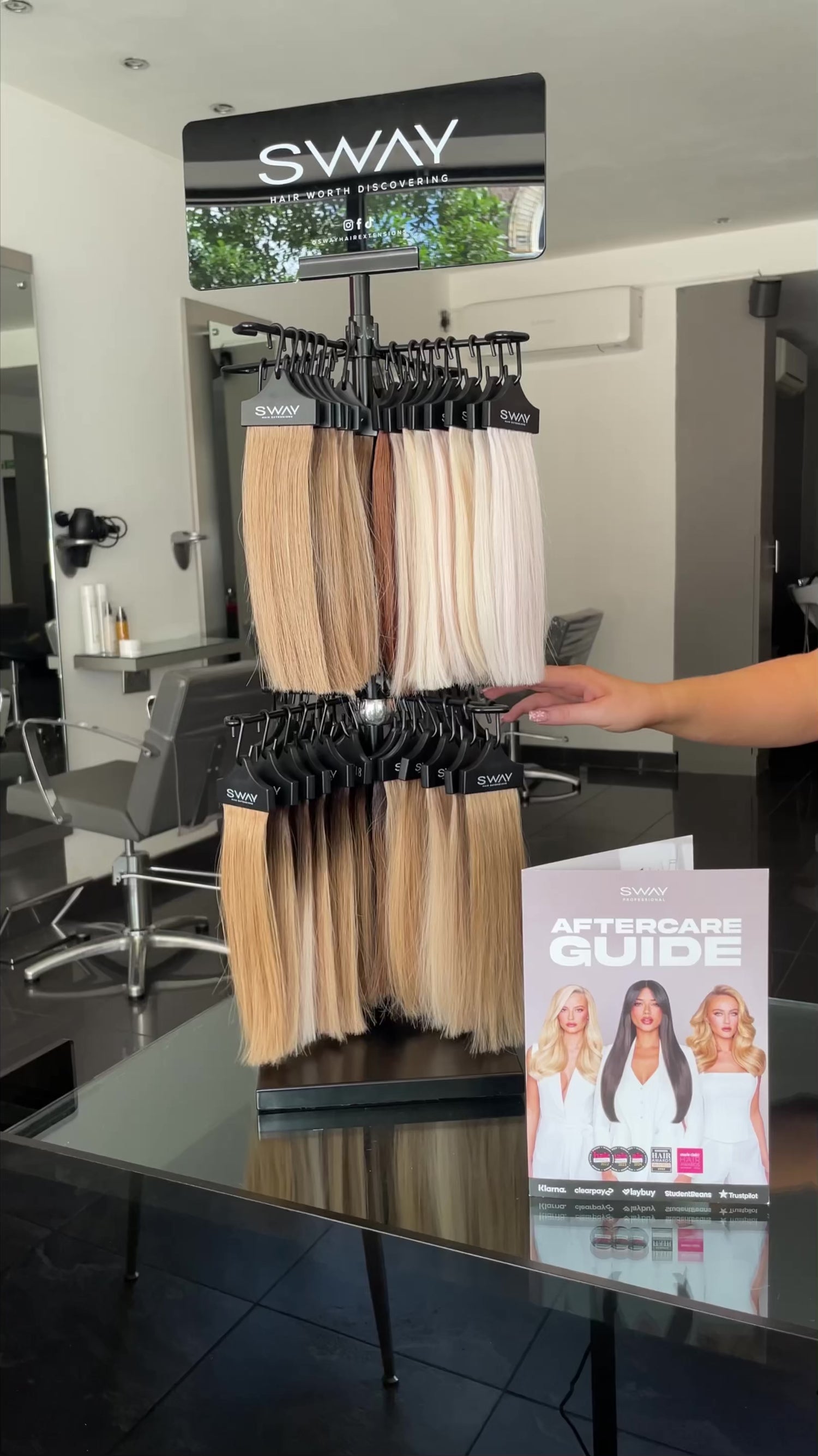Hair Stand | SWAY Hair Extensions